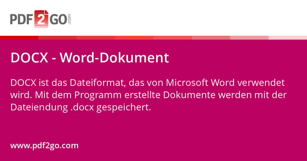 DOCX - Word-Dokument