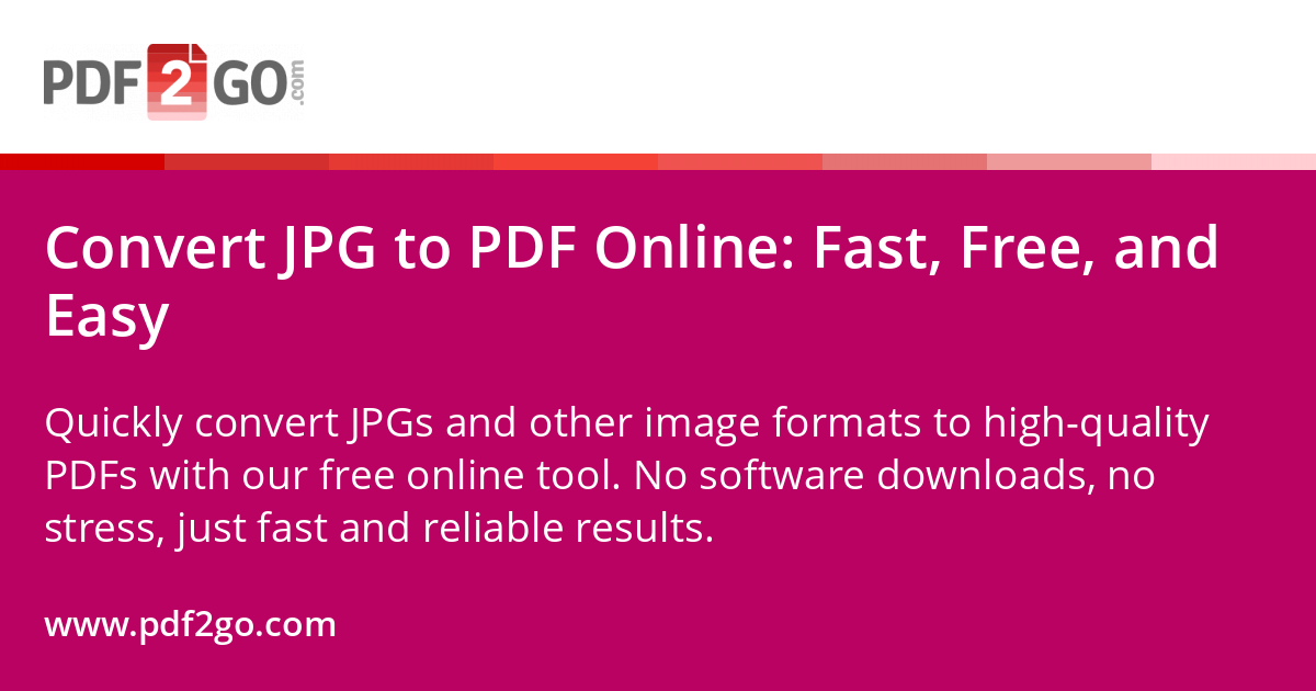 Convert JPG to PDF Online: Fast, Free, and Easy