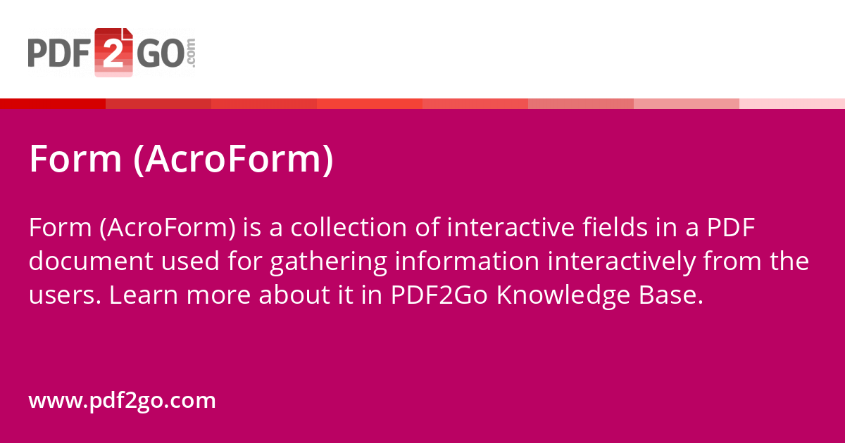 Form (AcroForm)