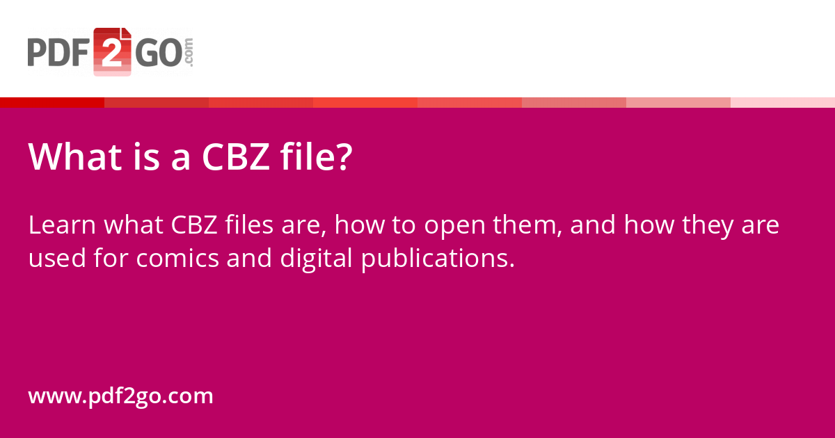 What is a CBZ file?