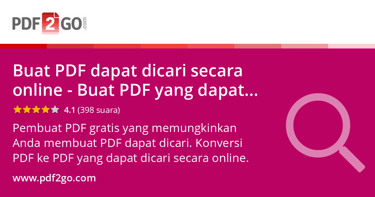 Buat Pdf Dapat Dicari Secara Online Buat Pdf Yang Dapat Dicari Gratis