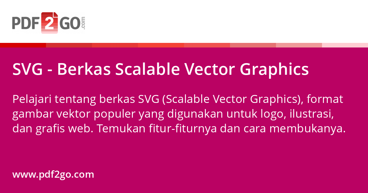 SVG - Berkas Scalable Vector Graphics