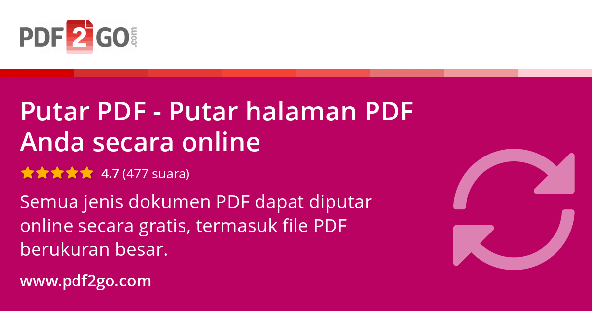 Putar PDF - Putar halaman PDF Anda secara online