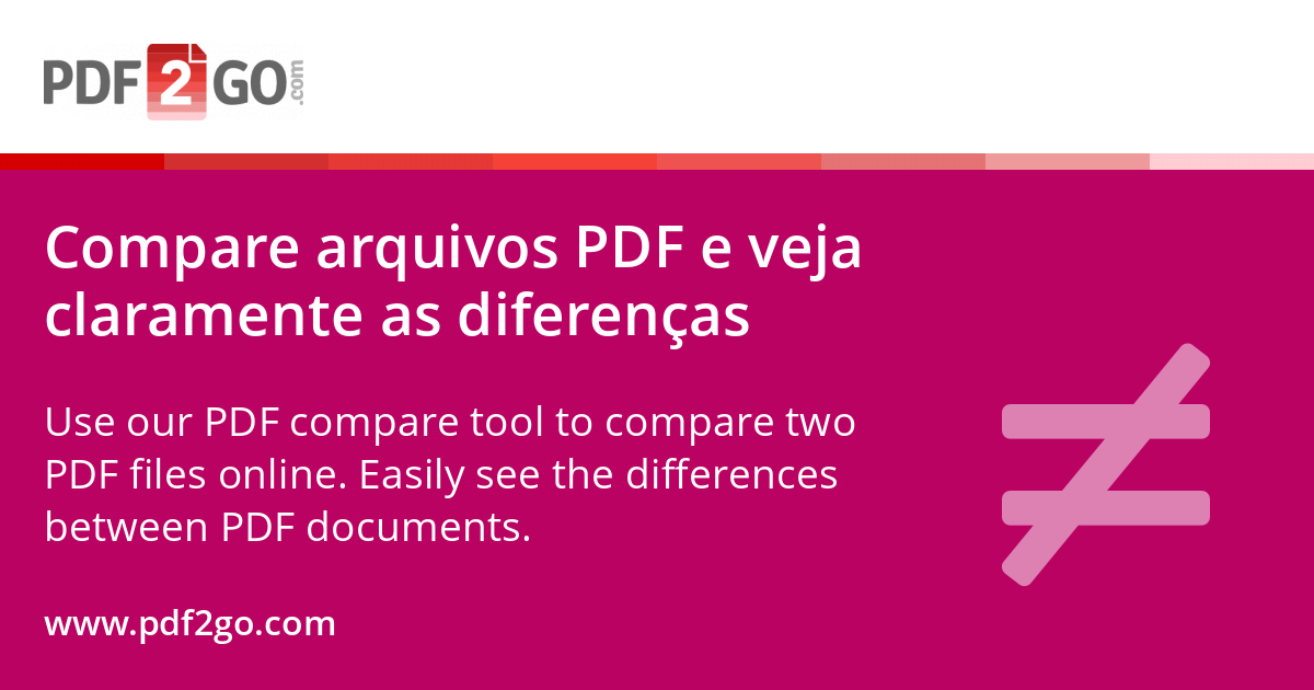 Compare PDF Files and See the Differences Clearly